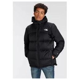 Daunenjacke The North Face "DIABLO", Herren, Gr. XXL, schwarz, Obermaterial: 100% Nylon. Futter: 100% Nylon. F&uuml;llung: 90% Daunen, 10% Federn, hoch geschlossener Ausschnitt, mit Gummizug, Jacken Daunenjacke, wasserabweisend, winddicht, atmungsaktiv, schnell trocknend