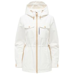 Outdoorjacke Marikoo "Marikoo Sohaa Damen Parka N132", Damen, Gr. L, wei&szlig; (sanftes wei&szlig;), Obermaterial: 100% Polyester PES., Jacken Outdoorjacke