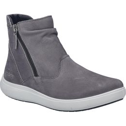 Stiefelette Josef Seibel "Megan 12, grau", Damen, Gr. 42, grau, Obermaterial: 100% Rindsleder Leather cow., Schuhe Stiefelette