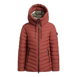 Steppjacke Khujo "Steppjacke Pace-YM", Damen, Gr. M, rot (dunkelrot), Obermaterial: 100% Polyester PES. Obermaterial: Futter: 100% Nylon NY. 100% Polyester PES., Jacken Steppjacke