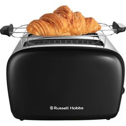 Russell Hobbs Toaster "Colours Plus 26550-56", schwarz, B:28,4cm H:23,3cm T:15,6cm, Toaster, Toaster