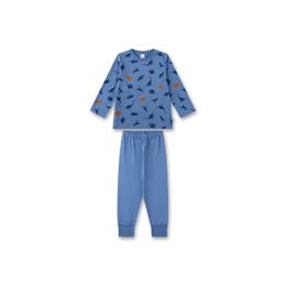 Schlafanzug Sanetta "Pyjama", Jungen, Gr. 128, blau, Obermaterial: 100% Baumwolle CO., Homewear-Sets Schlafanzug