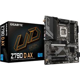 Gigabyte Mainboard "Z790 D AX Motherboard - Unterst&uuml;tzt Intel Core 14. Generation CPUs, 12", schwarz, B:33,8cm H:8,1cm T:27,2cm, Mainboards, Mainboard