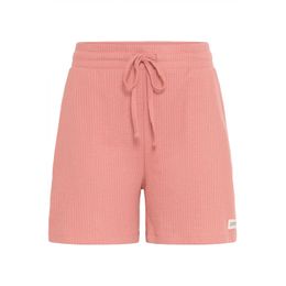 Shorts oxmo "Shorts OXPims", Damen, Gr. S, N-Gr, rosa (ash rose), Obermaterial: 57% Baumwolle CO. 43% Polyester PES., Hosen Shorts
