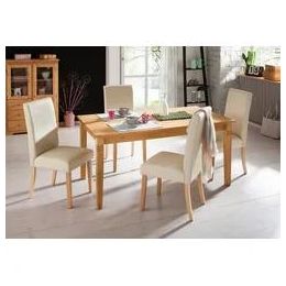 Esstisch OTTO HOME "Danuta", beige (natur ge&ouml;lt), B:160cm H:75cm T:90cm, Tische, Esstisch, wahlweise mit Schublade, aus massiver Kiefer, FSC-zertifiziert