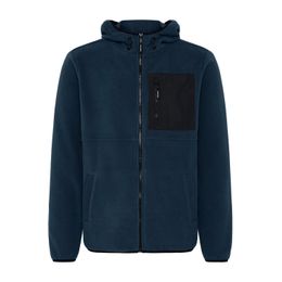 Fleecejacke Blend "Fleecejacke BHFlorix", Herren, Gr. 3XL, blau (marineblaus), Obermaterial: 100% Polyester PES., Jacken Fleecejacke