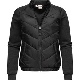 Outdoorjacke Ragwear "Outdoorjacke Zabava", Damen, Gr. M, schwarz (schwarz24), Obermaterial: 100% Polyester PES. Obermaterial: 70% Baumwolle CO. 30% Polyester PES. Futter: 100% Polyester PES. 100% Polyester PES., Jacken Outdoorjacke