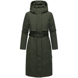 Wintermantel Navahoo "Wintermantel Waldbummler 14", Damen, Gr. XXL, gr&uuml;n (schwarz olive), Obermaterial: 100% Polyester PES. Obermaterial: Futter: 100% Polyester PES. 100% Polyester PES., M&auml;ntel Wintermantel