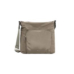 Umh&auml;ngetasche Tamaris "Umh&auml;ngetasche TAS Khiria", Damen, Gr. B/H/T: 27cm x 25cm x 5,5cm 0, gr&uuml;n (khaki 910), Polyester, Taschen Umh&auml;ngetasche