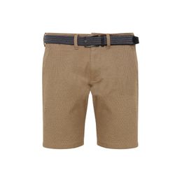 Chinoshorts INDICODE "Chinoshorts IDLozano", Herren, Gr. S, N-Gr, beige (sand), Obermaterial: 98% Baumwolle CO. 2% Elasthan EL., Hosen Chinoshorts