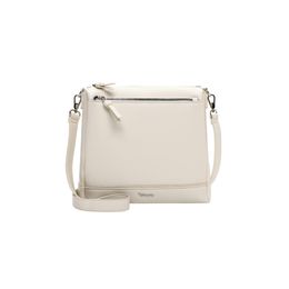Umh&auml;ngetasche Tamaris "Umh&auml;ngetasche TAS Kennia", Damen, Gr. B/H/T: 27cm x 26cm x 6cm 0, beige (beige 400), Polyurethan, Taschen Umh&auml;ngetasche