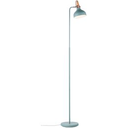 Paulmann Stehlampe "Juna", gr&uuml;n (hellgr&uuml;n, kupferfarben), 1, H: 158cm, 1 Stk., Leuchten, E14, 1-flammig, dimmbar, Stehlampe