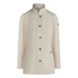 Outdoorjacke Betty Barclay "Outdoorjacke mit Stehkragen", Damen, Gr. 40, beige (cream), Obermaterial: 52% Polyester PES. 48% Baumwolle CO., Jacken Outdoorjacke