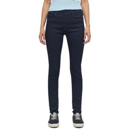 Skinny-fit-Jeans Mustang "Style Shelby Skinny", Damen, Gr. 30, Normalgr&ouml;&szlig;en, dunkelblau, 5000941, Jeans, 82% Baumwolle, 16% Polyester, 2% Elasthan, meliert, skinny fit, Jeans Skinny-fit-Jeans