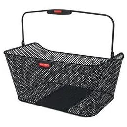 Fahrradkorb Klickfix "Hinterradkorb City Racktime", schwarz, Taschen, B/H/T: 40cm x 20cm x 20cm, Materialmix, B:40cm H:20cm T:20cm