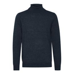 Rollkragenpullover Blend "Rollkragenpullover BHCarsten", Herren, Gr. 3XL, blau (marineblaus), Obermaterial: 100% Polyester PES., Pullover Rollkragenpullover