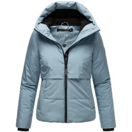 Steppjacke Navahoo "Steppjacke Liebesk&uuml;ken XIV", Damen, Gr. XS, blau (powder blau), Obermaterial: 100% Polyester Pol. recyc.. Obermaterial: Futter: 100% Polyester PES. 100% Polyester Pol. recyc.., Jacken Steppjacke