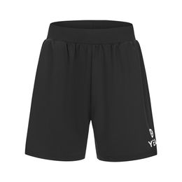 Shorts YEAZ "Shorts MOOD", Damen, Gr. M, US, schwarz, Obermaterial: 78% Polyester PES. 22% Elasthan EL., Hosen Shorts