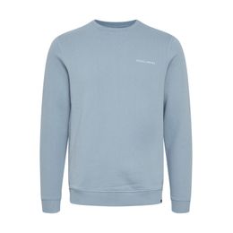 Longpullover Casual Friday "Sweatshirtpullover CFSeverin", Herren, Gr. XXL, blau (faded denim), Obermaterial: 100% Baumwolle CO., Sweatshirts Longpullover
