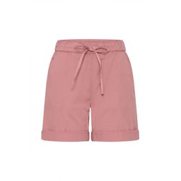 Chinoshorts oxmo "Chinoshorts OXChanel", Damen, Gr. 40, N-Gr, rosa (ash rose), Obermaterial: 98% Baumwolle CO. 2% Elasthan EL., Hosen Chinoshorts