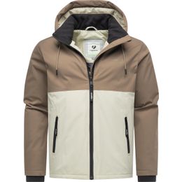 Funktionsjacke Ragwear "Funktionsjacke Roaan", Herren, Gr. M, braun (mocca), Obermaterial: 100% Polyester PES. Obermaterial: Futter: 100% Polyester PES. 100% Polyester PES., Jacken Funktionsjacke