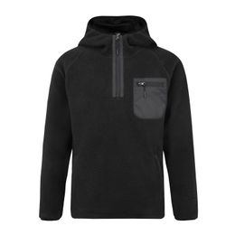 Fleecejacke INDICODE "Fleecejacke IDTrend", Herren, Gr. L, schwarz, Obermaterial: 100% Polyamid PA., Pullover Fleecejacke