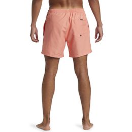 Boardshorts Quiksilver "Everyday Solid Volley 15", Herren, Gr. XS, orange (living coral), Obermaterial:100% Microfaser;, Hosen Boardshorts