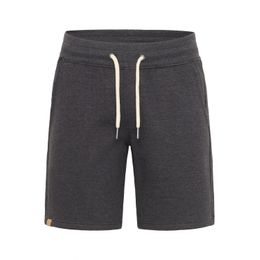 !Solid Sweatshorts SOLID "Sweatshorts SDARONA", Herren, Gr. S, N-Gr, grau (dunkelgrau melange), Obermaterial: 65% Polyester PES. 35% Baumwolle CO., Hosen Sweatshorts