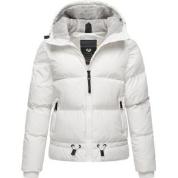 Steppjacke Ragwear "Steppjacke Briony", Damen, Gr. 3XL, wei&szlig;, Obermaterial: 100% Polyester PES. Obermaterial: Futter: 100% Polyester PES. 100% Polyester PES., Jacken Steppjacke