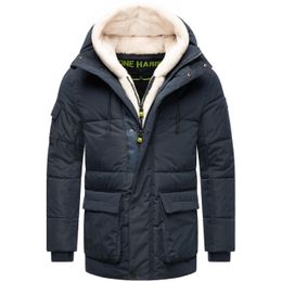 Winterjacke STONE HARBOUR "Winterjacke Lauroo XX", Damen, Gr. L, blau (navy), Obermaterial: 100% Polyester PES. Obermaterial: Futter: 100% Polyester PES. 100% Polyester PES., Jacken Winterjacke