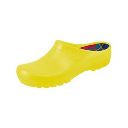Clog Alsa "Fashion Clog", Damen, Gr. 35, gelb, Obermaterial: 100% Polyurethan PU., Schuhe Clog