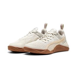 Trainingsschuh Puma "FUSE 3.0 WNS", Damen, Gr. 38,5, warm wei&szlig;, alpine snow, rose mauve, gum, Textil, Schuhe Trainingsschuh