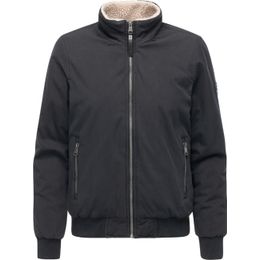 Outdoorjacke Ragwear "Outdoorjacke Coogie YOUMODO", Damen, Gr. XXL, schwarz, Obermaterial: 68% Baumwolle CO. 32% Nylon NY. Obermaterial: Futter: 100% Polyester PES. 100% Polyester PES., Jacken Outdoorjacke