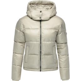 Steppjacke Ragwear "Steppjacke Roobie II", Damen, Gr. M, grau (bone), Obermaterial: 100% Polyester PES. Obermaterial: Futter: 100% Polyester PES. 100% Polyester PES., Jacken Steppjacke