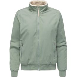 Outdoorjacke Ragwear "Outdoorjacke Coogie YOUMODO", Damen, Gr. M, gr&uuml;n (dusty gr&uuml;n), Obermaterial: 68% Baumwolle CO. 32% Nylon NY. Obermaterial: Futter: 100% Polyester PES. 100% Polyester PES., Jacken Outdoorjacke