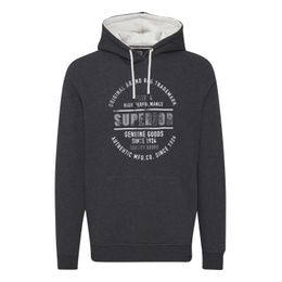 Kapuzenpullover FQ1924 "Hoodie FQThorin", Herren, Gr. S, grau (charcoal mix), Obermaterial: 80% Baumwolle CO. 20% Polyester PES., normal, Pullover Kapuzenpullover