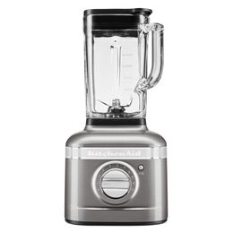 KitchenAid Standmixer "5KSB4026EMS Medallion Silber", silber (medallion silber), B:19,28cm H:40,1cm T:22,91cm, Zerkleinerer, Standmixer