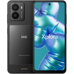 HMD Smartphone "Fusion X1", Energieeffizienz: A, schwarz, 128 GB, Mobiltelefone, Das sichere Smartphone f&uuml;r Kinder und Teens, Smartphone