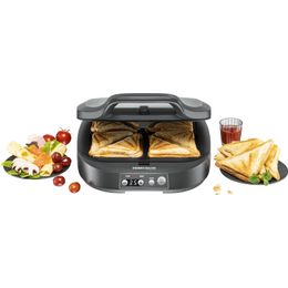 Rommelsbacher Sandwichmaker "ST 1800 f&uuml;r American Toasts im XL Format", grau (schiefergrau), B:36,5cm H:13cm T:31,5cm, Sandwichmaker, Sandwichmaker