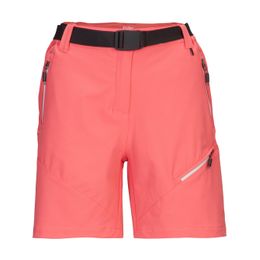 Shorts Killtec "KOS 241 WMN SHRTS", Damen, Gr. 46, Normalgr&ouml;&szlig;en, orange (koralle), Obermaterial: 100% Polyester;Futter: 65% Polyester, 35% Baumwolle, Hosen Shorts, Damen Funktionsshorts: Stretch, wasserabweisend, schnelltrocknend