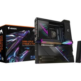 Gigabyte Mainboard "Z890 AORUS XTREME AI TOP Motherboard - Unterst&uuml;tzt Intel Core Ultra", ohne farbbezeichnung, B:42,5cm H:20,3cm T:41,9cm, Mainboards, Mainboard