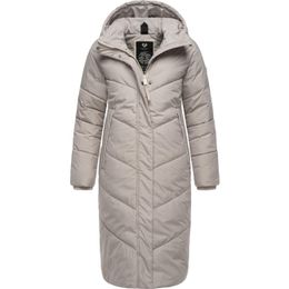 Wintermantel Ragwear "Wintermantel Suminka", Damen, Gr. XL, beige (bone), Obermaterial: 100% Polyester PES. Obermaterial: Futter: 100% Polyester PES. 100% Polyester PES., M&auml;ntel Wintermantel