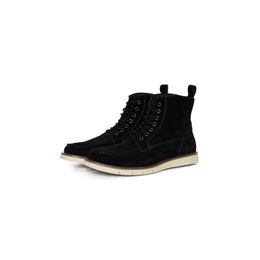 Schn&uuml;rschuh Blend "Schn&ordm;rboots BHFootwear", Herren, Gr. 42, schwarz, Obermaterial: 100% Lederfaserstoff LEAFIBTEX., Schuhe Schn&uuml;rschuh