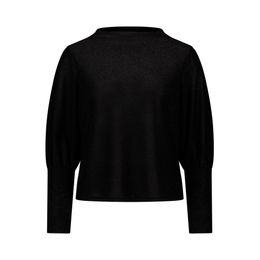 Klassische Bluse Vera Mont "Blusenshirt langarm", Damen, Gr. 46, schwarz, Obermaterial: 94% Polyester PES. 6% Elasthan EL., Blusen Klassische Bluse