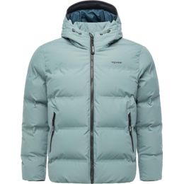 Winterjacke Ragwear "Winterjacke Norgos", Herren, Gr. L, blau (stone blau), Obermaterial: 100% Polyester PES. Obermaterial: Futter: 100% Polyester PES. 100% Polyester PES., Jacken Winterjacke