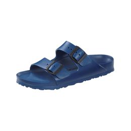 Clog Birkenstock "Arizona", Damen, Gr. 45, blau (marineblau), Obermaterial: 100% Synthetik synthetic., Schuhe Clog