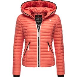 Steppjacke Navahoo "&Uuml;bergangsjacke Kimuk Prc", Damen, Gr. S, rot (coral), Obermaterial: 100% Nylon NY. Obermaterial: Futter: 100% Polyester PES. 100% Polyester PES., Jacken Steppjacke