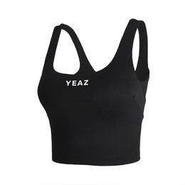 Sporttop YEAZ "Top TODAY", Damen, Gr. S, schwarz, Obermaterial: 80% Nylon NY. 20% Elasthan EL., Tops Sporttop