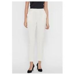 V&eacute;ro Moda Anzughose VERO MODA "VMMAYA MR LOOSE SOLID PANT NOOS", Damen, Gr. L (40), L&auml;nge 30, beige (birch), Web, Obermaterial: 62% Polyester, 33% Viskose, 5% Elasthan, unifarben, regular fit kn&ouml;chellang, Hosen Anzughose, kn&ouml;chelfreie Form mit Saumaufschlag