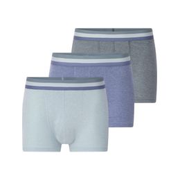 Retro Pants Babista "3er Pack Retropants BERNARO", Herren, Gr. 3XL, blau, Obermaterial: 60% Baumwolle CO. 40% Polyester COOLMAX PES(Coolmax)., Unterhosen Retro Pants